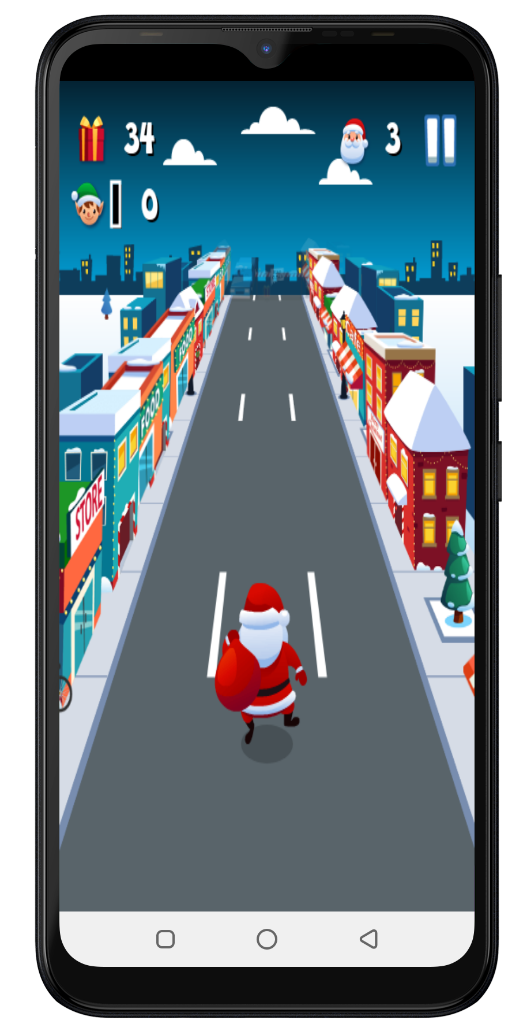 Santa city run 2 android iOS-TapTap