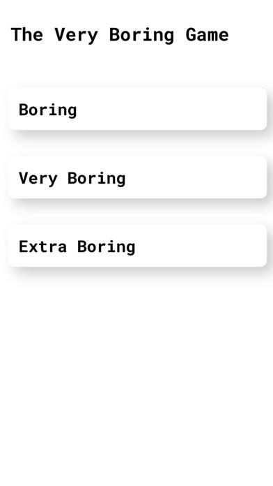The Very Boring Game android iOS apk download for free-TapTap