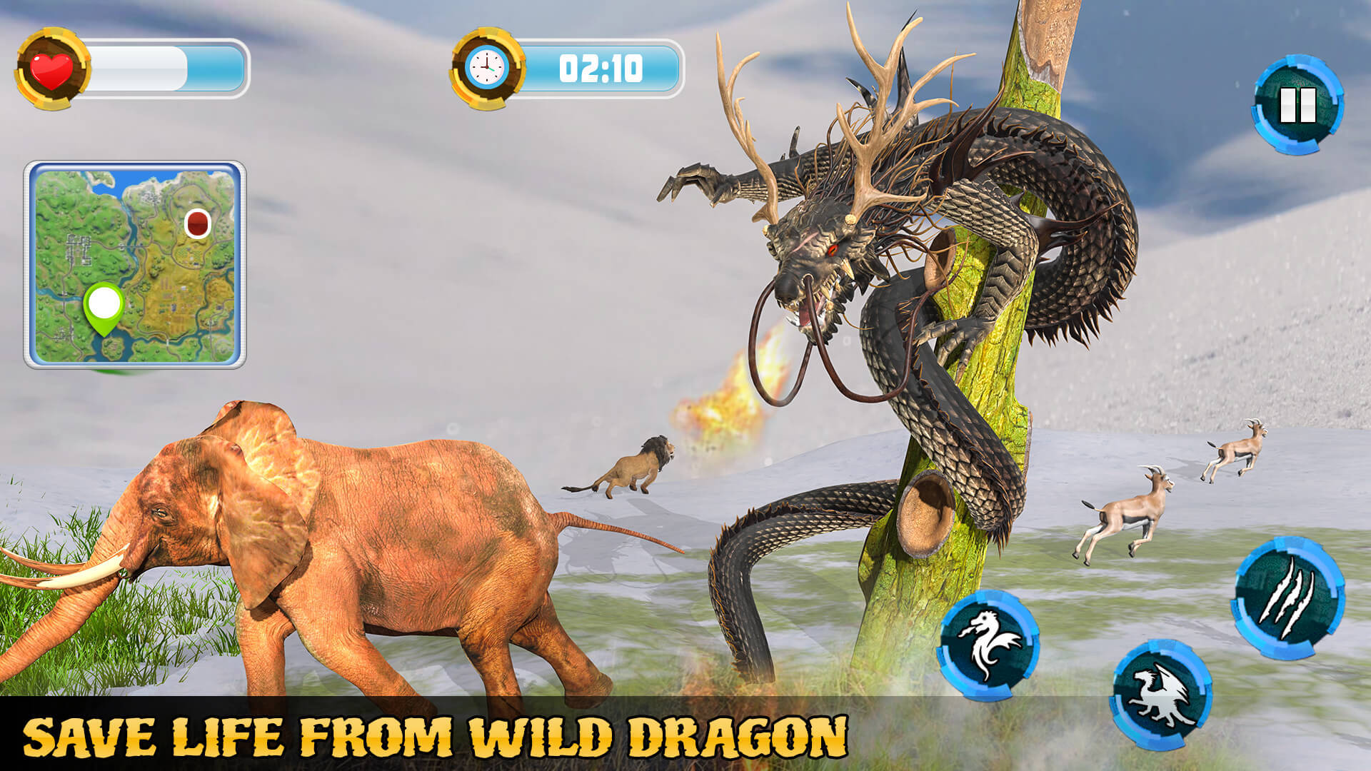 Dragon Simulator Battle Sim 3D android iOS apk download for free-TapTap