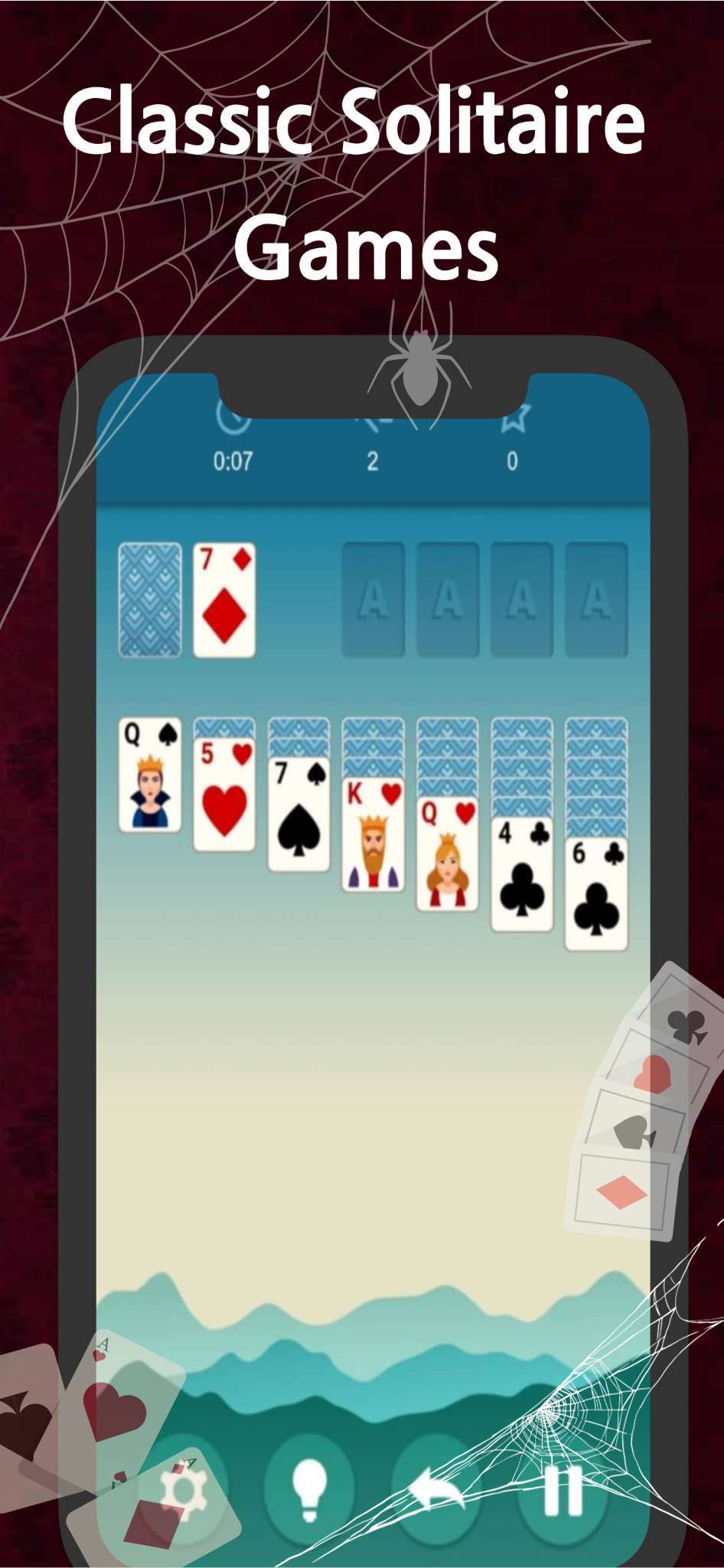 solitaire spider classic card android iOS-TapTap