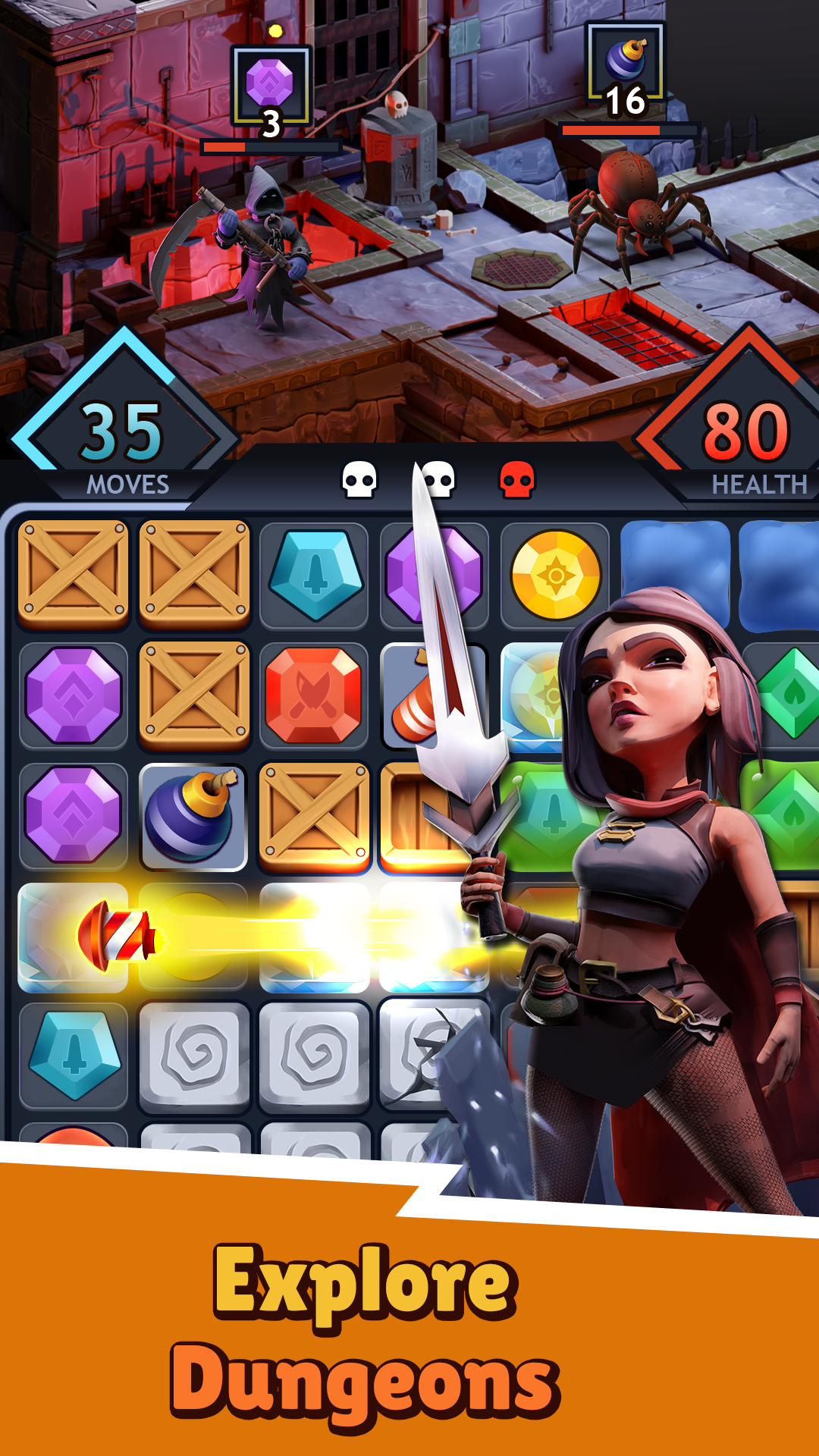 Dungeon Raid android iOS apk download for free-TapTap