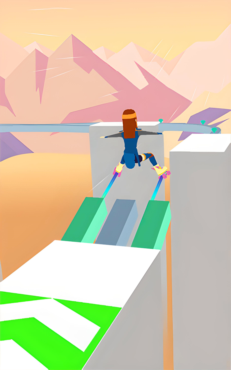 Roller Skating: Sky Run android iOS-TapTap