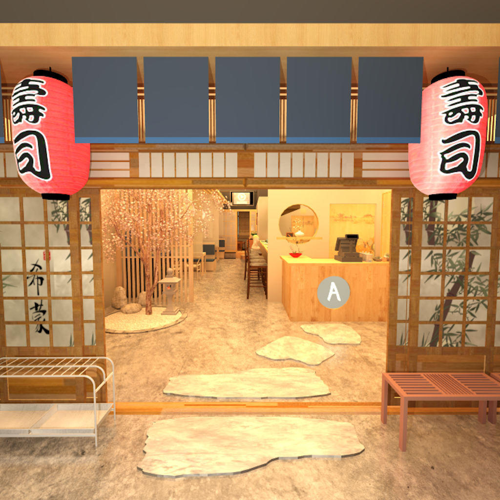 Escape from the delicious sushi shop. for Android/iOS