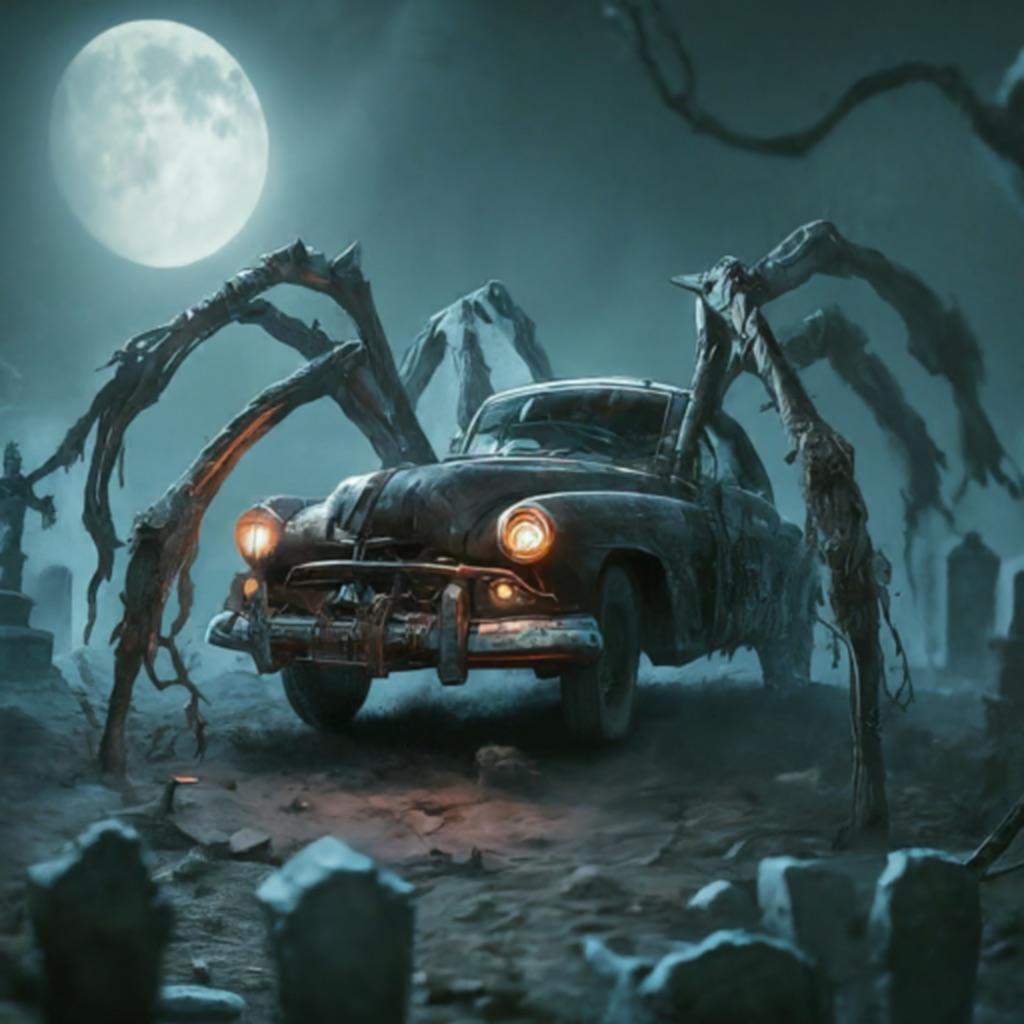 Scary Spider Car Horror Drift for Android/iOS - TapTap