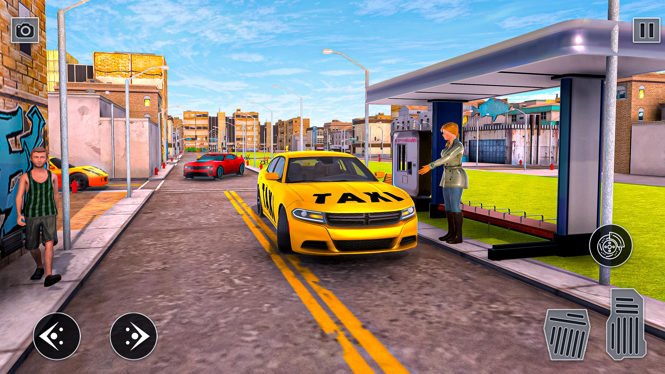 Taxi Driving Simulator Games android iOS-TapTap