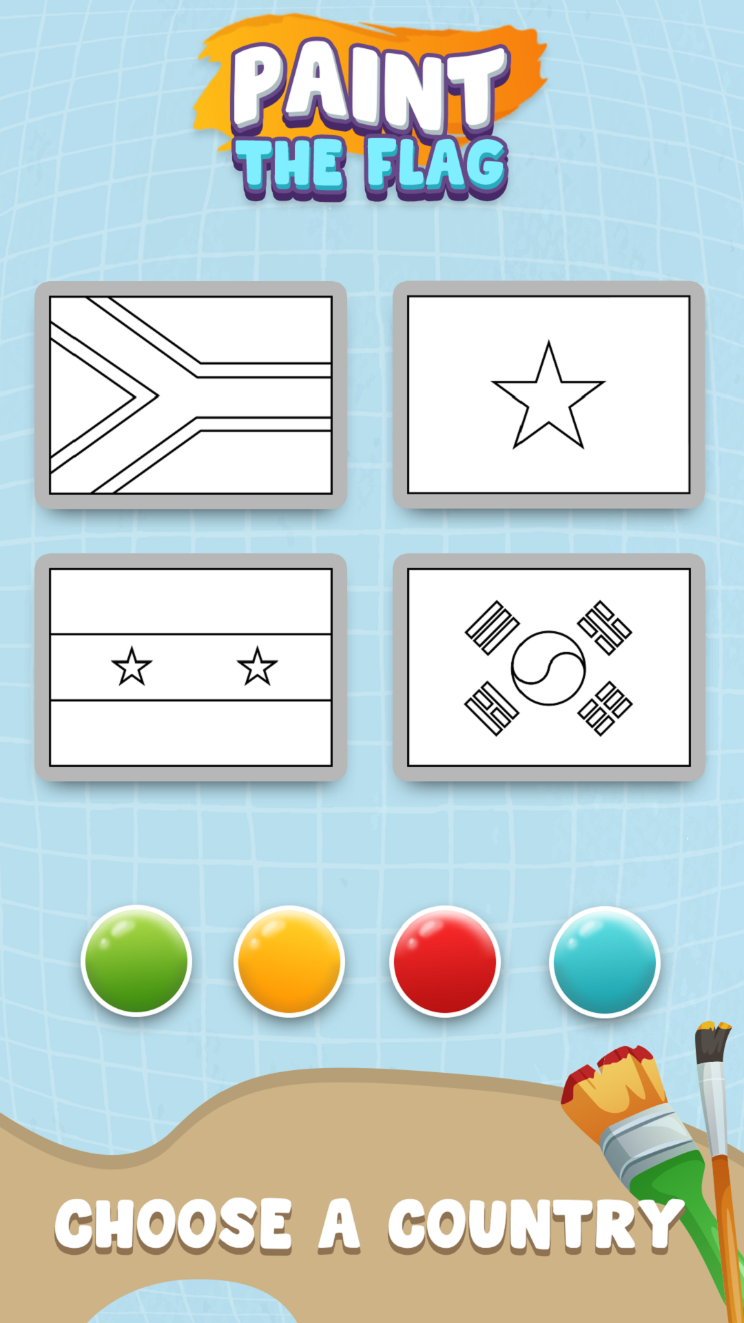 Flag Painter: Coloring Game android iOS apk download for free-TapTap