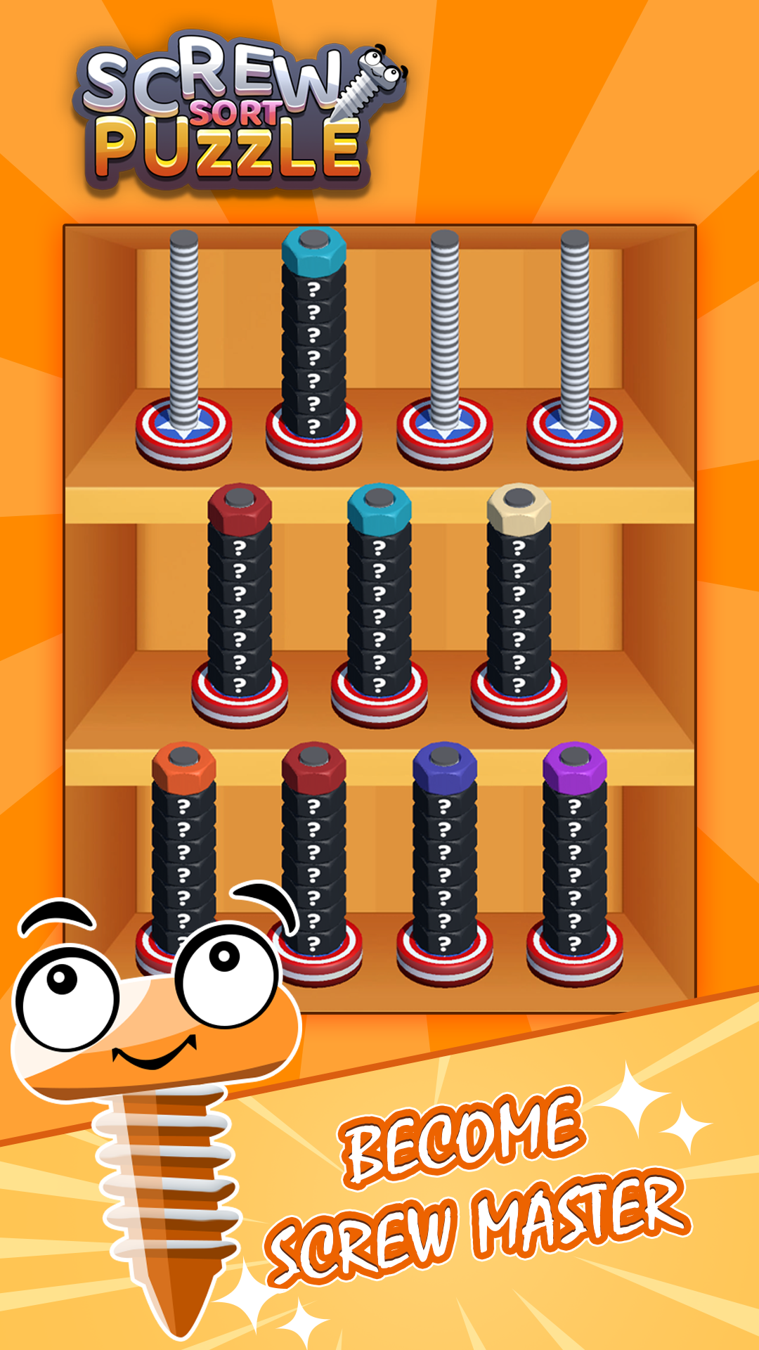 Screw Sort Puzzle ASMR android iOS apk download for free-TapTap
