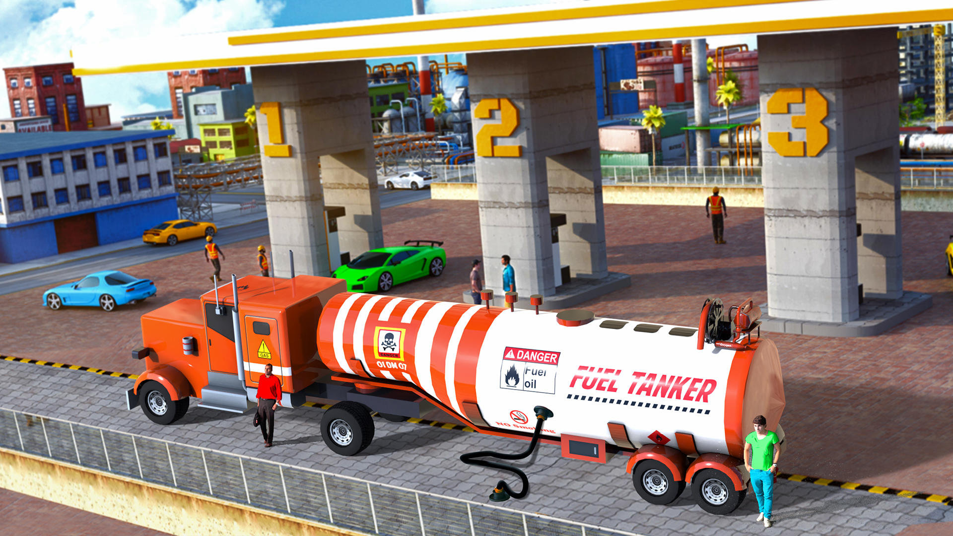 Oil Tanker Sim: Truck Games android iOS-TapTap
