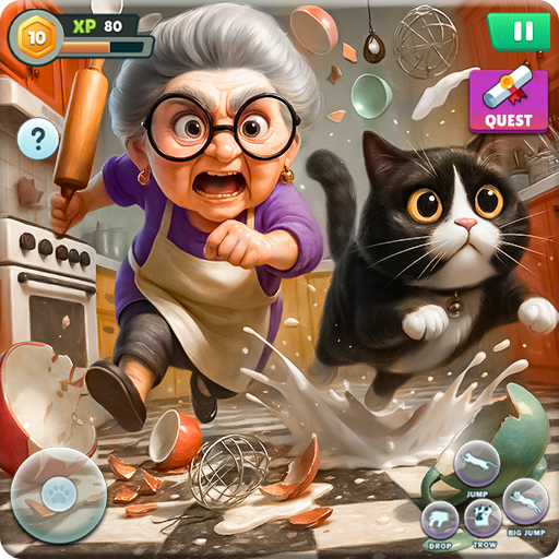 Cat vs Granny: Pranks Game for Android/iOS - TapTap