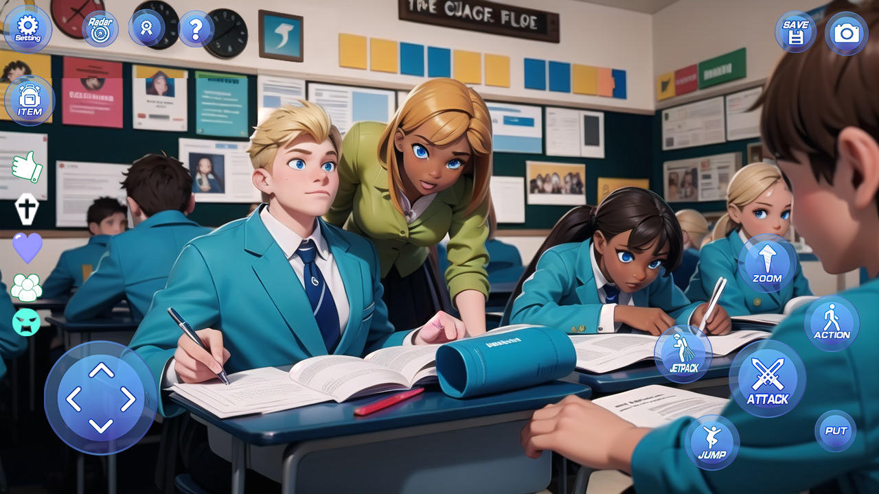 US School Simulator Game android iOS apk download for free-TapTap