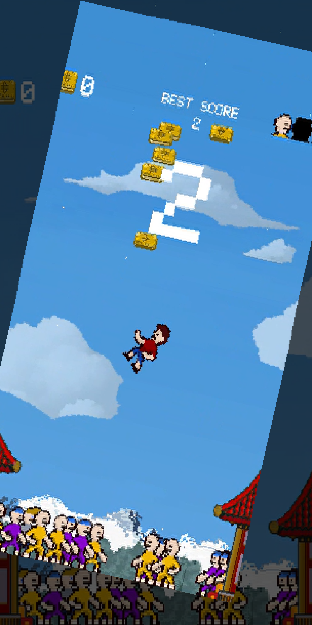 Kung Fu Tap : 2D Pixel Game android iOS-TapTap