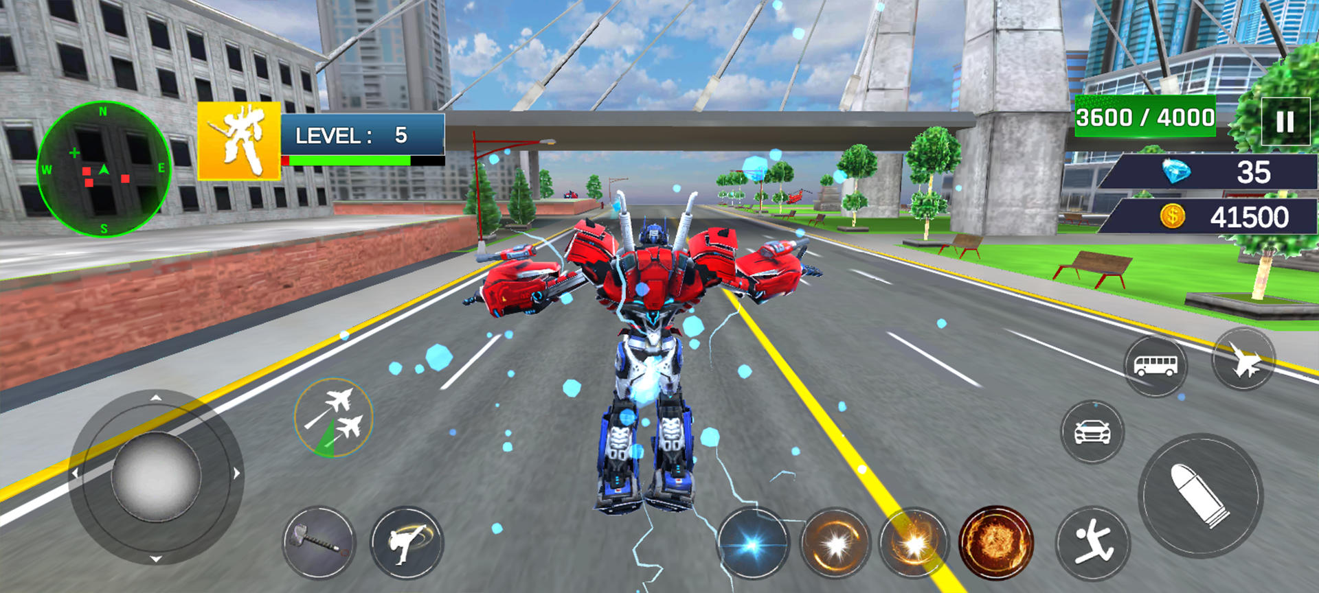 Shark Robot Car Game 3D android iOS-TapTap