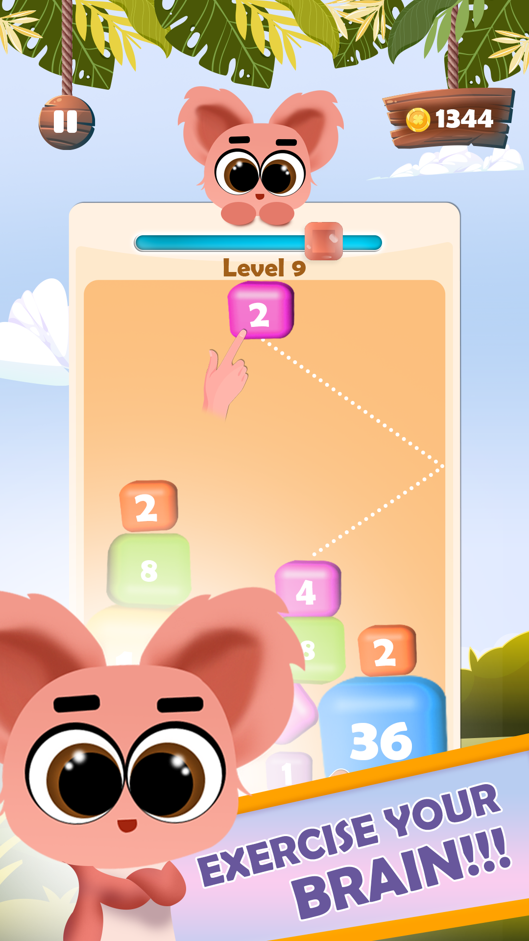 2048 Bouncy Block Number Game android iOS apk download for free-TapTap