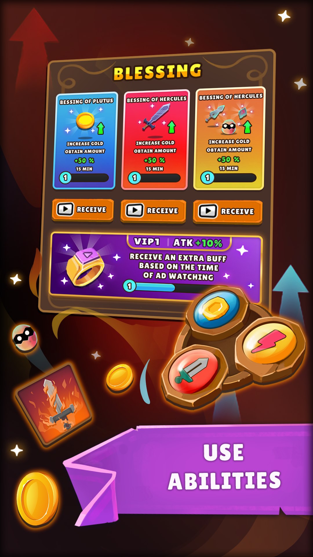 Forge Titans: Idle RPG Clicker android iOS-TapTap