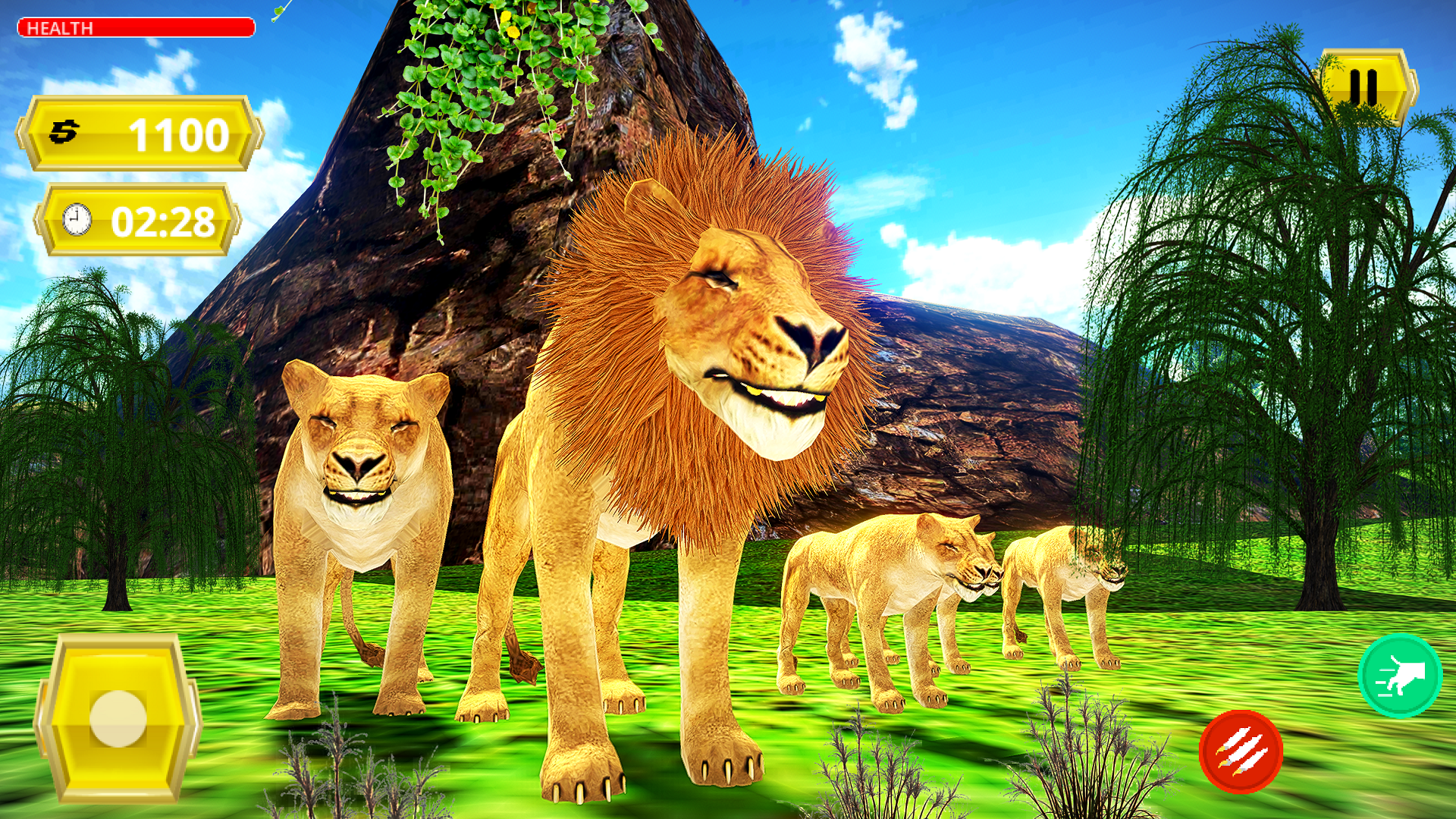 Flying lion Family sim android iOS-TapTap