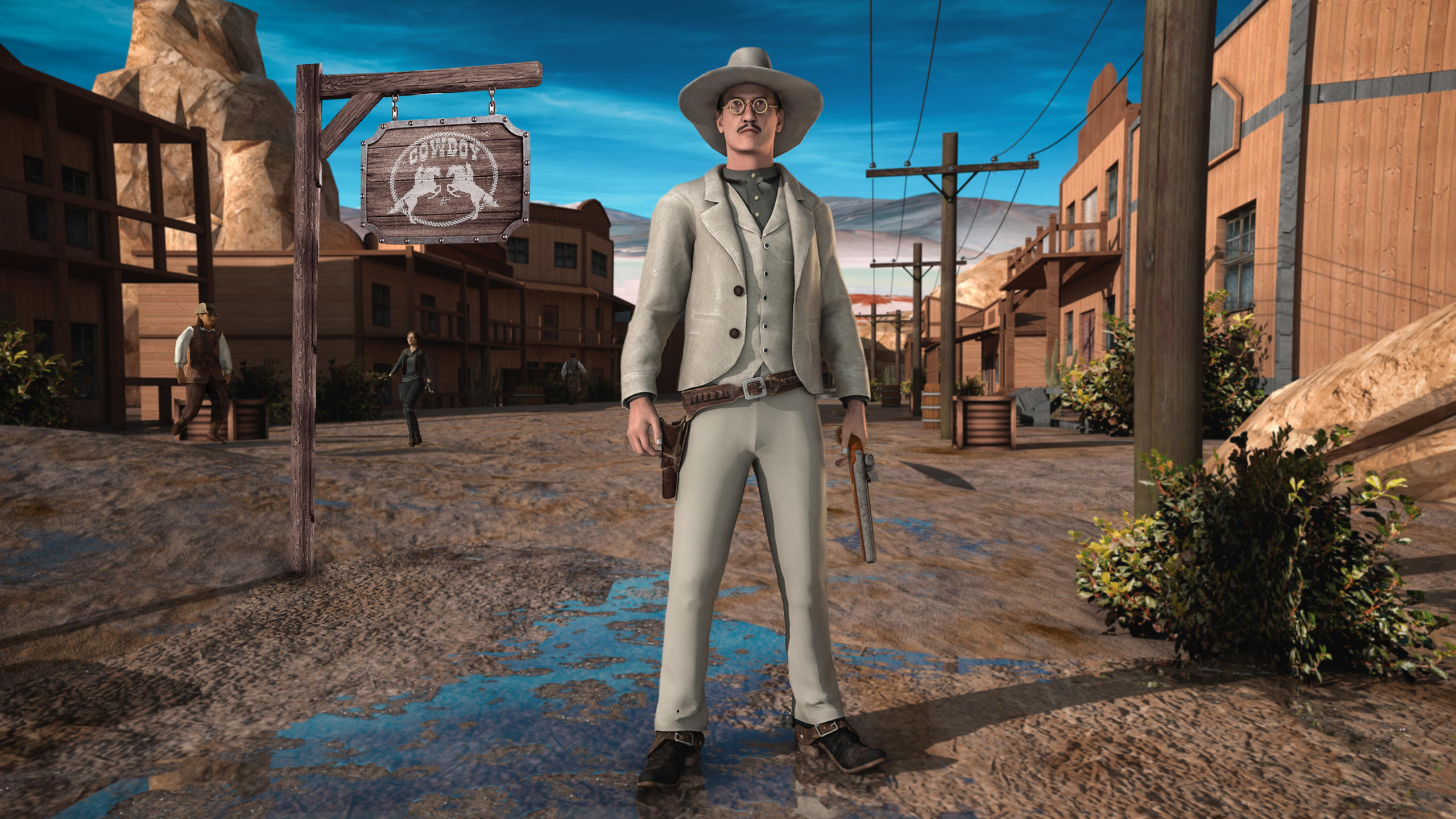 West Cowboy Gun Shooting Games android iOS-TapTap