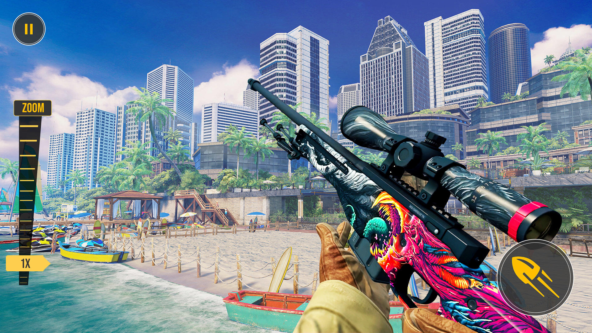 Sniper 3D Shooting War Games android iOS-TapTap