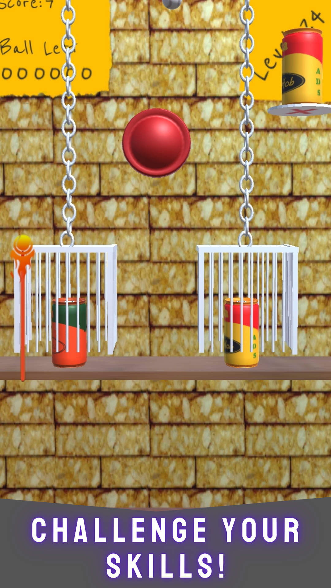 Knock the Cans Down- Hit Balls android iOS apk download for free-TapTap