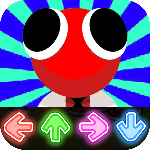 Red Rainbow Friends FNF Mod for Android/iOS - TapTap