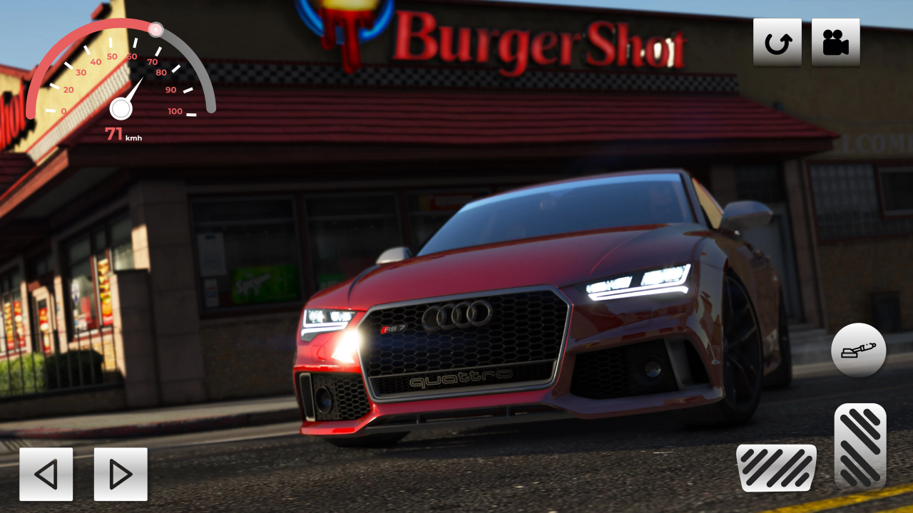 RS7 Drag & Drift Max Audi Race android iOS-TapTap