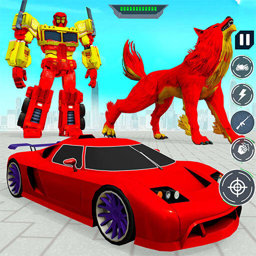 Wolf Robot Car Transformation for Android/iOS - TapTap