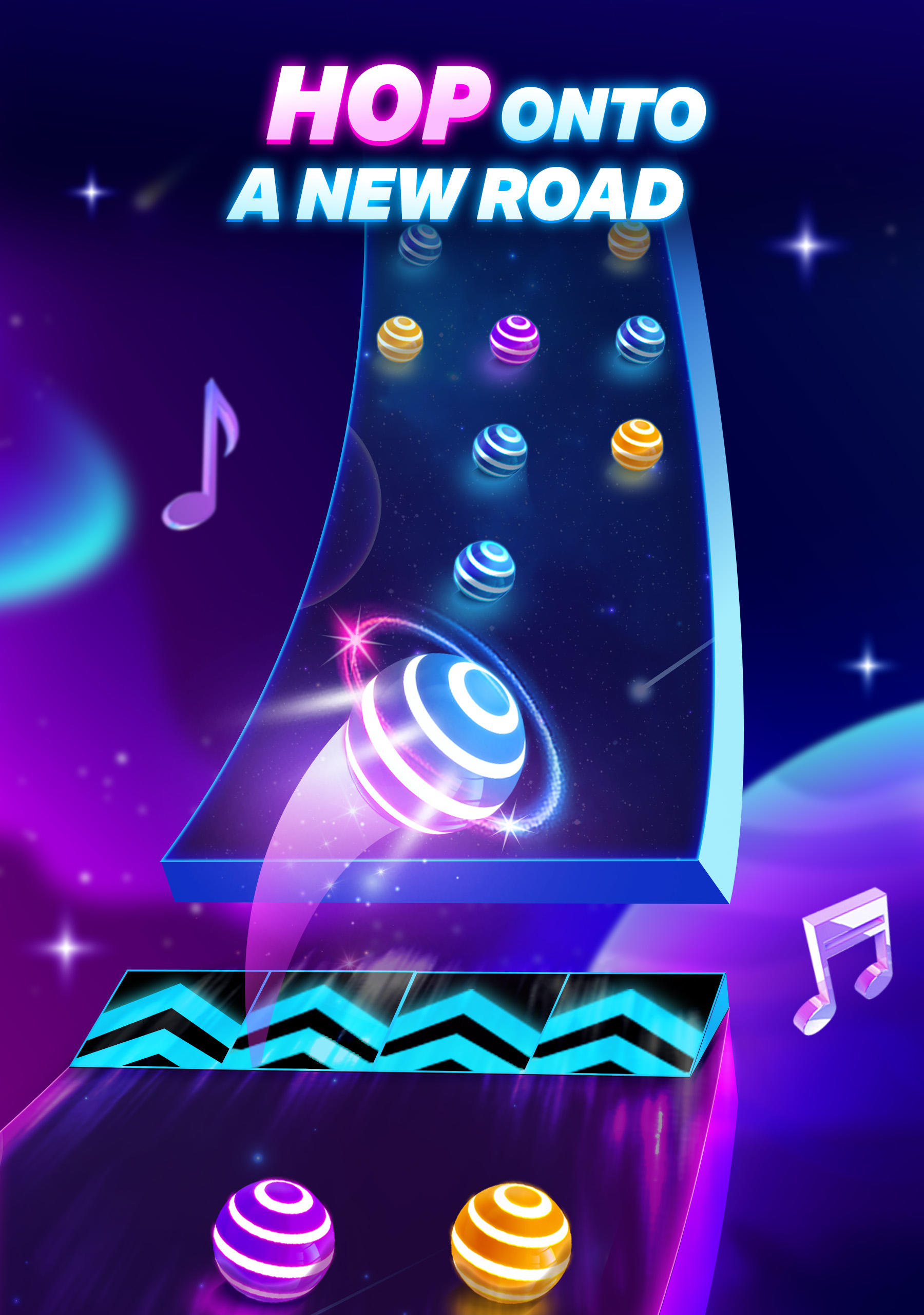 Dancing Road Color Balls Match for Android/iOS - TapTap