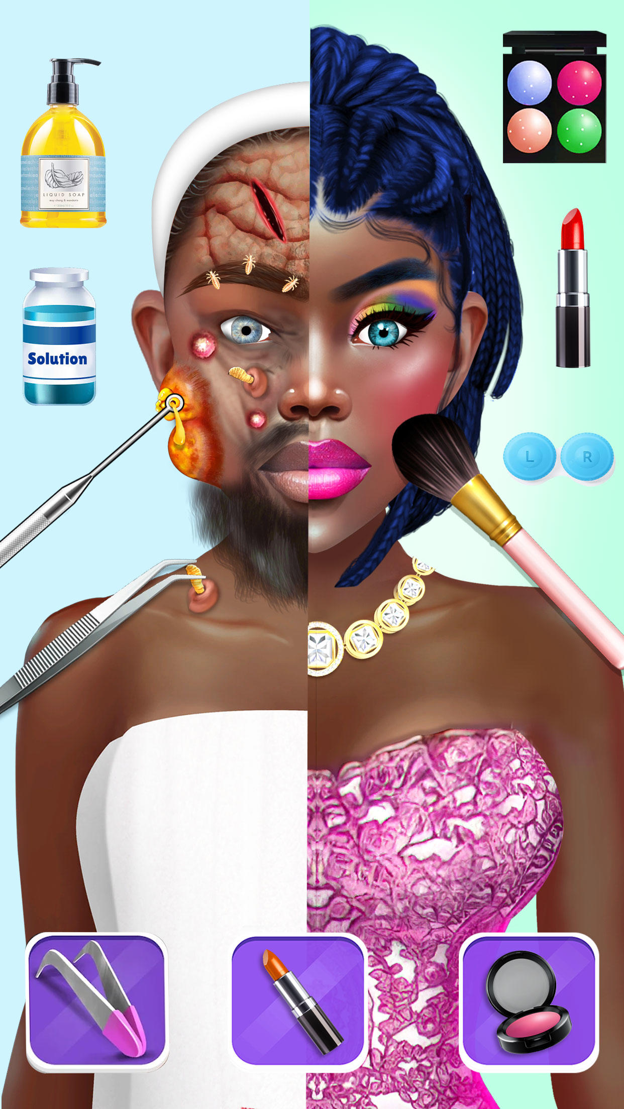 ASMR Makeover Hospital Games mobile android iOS apk download for free ...