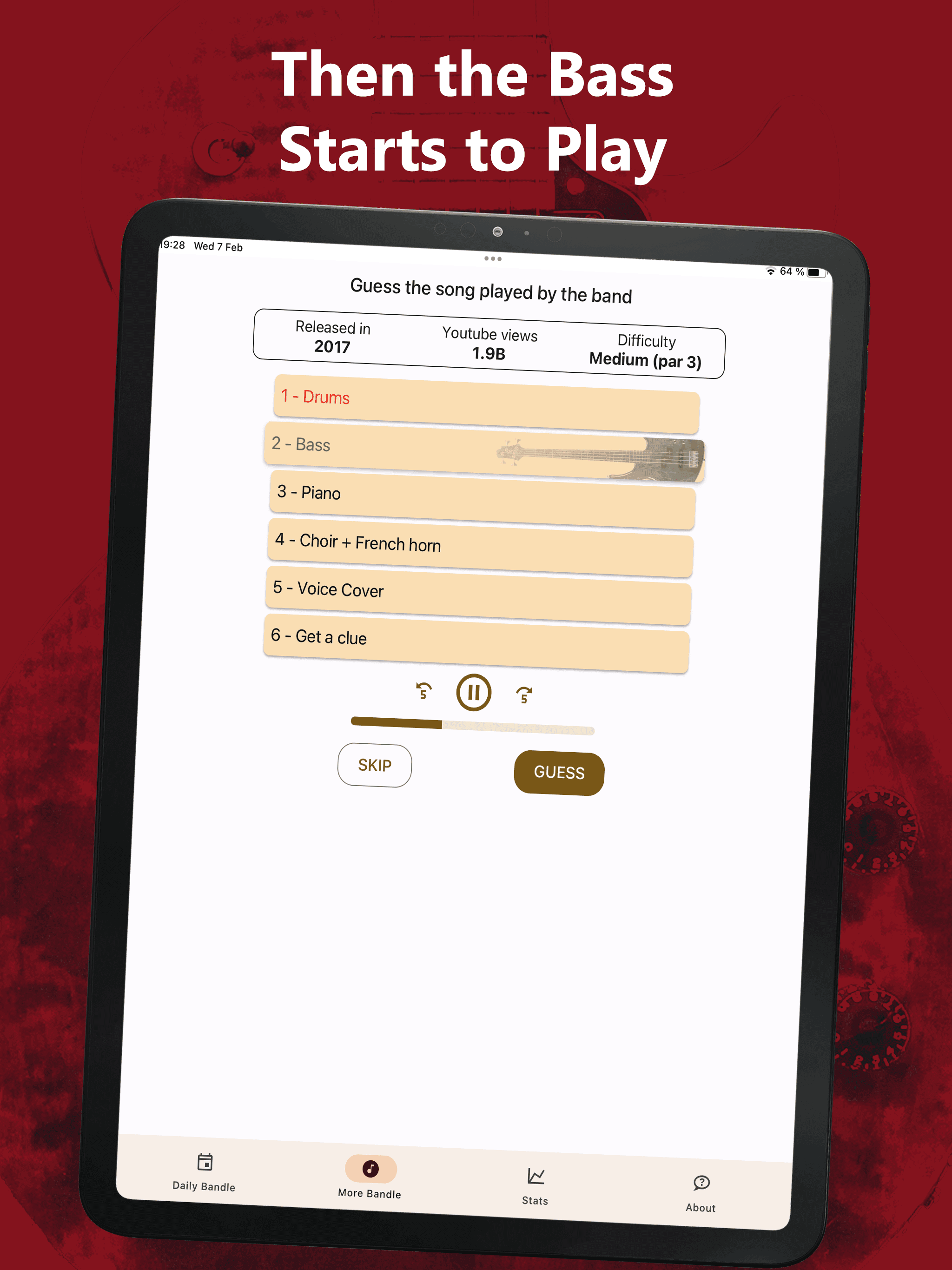 Bandle - Guess the song android iOS apk download for free-TapTap