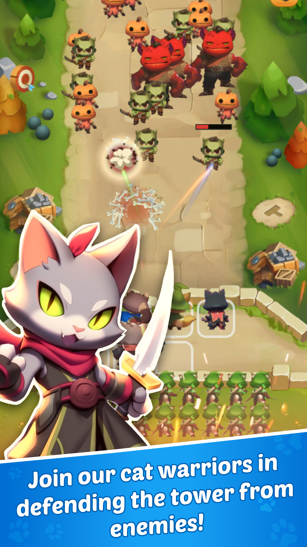 Cats and Towers: Tower Defense android iOS-TapTap