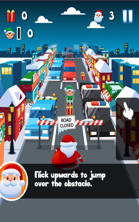 Santa City Run Game android iOS-TapTap