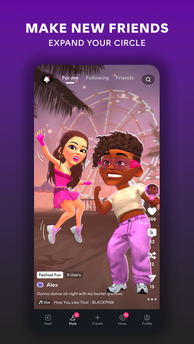 Frever: Dress up your avatar for Android/iOS - TapTap