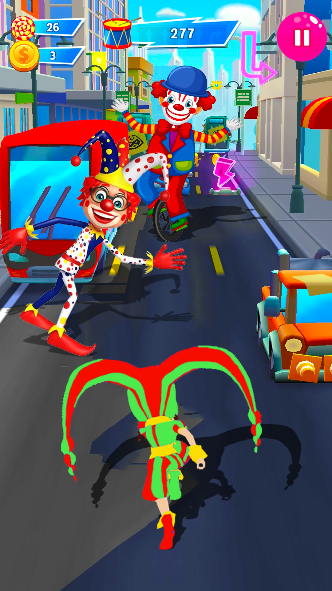 Digital Subway Circus Run Pomn android iOS-TapTap