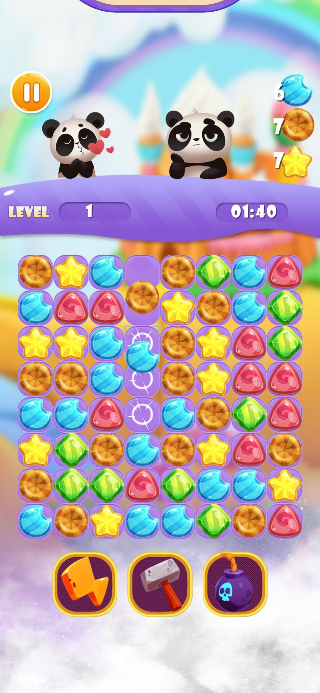 Panda Match 3 android iOS-TapTap