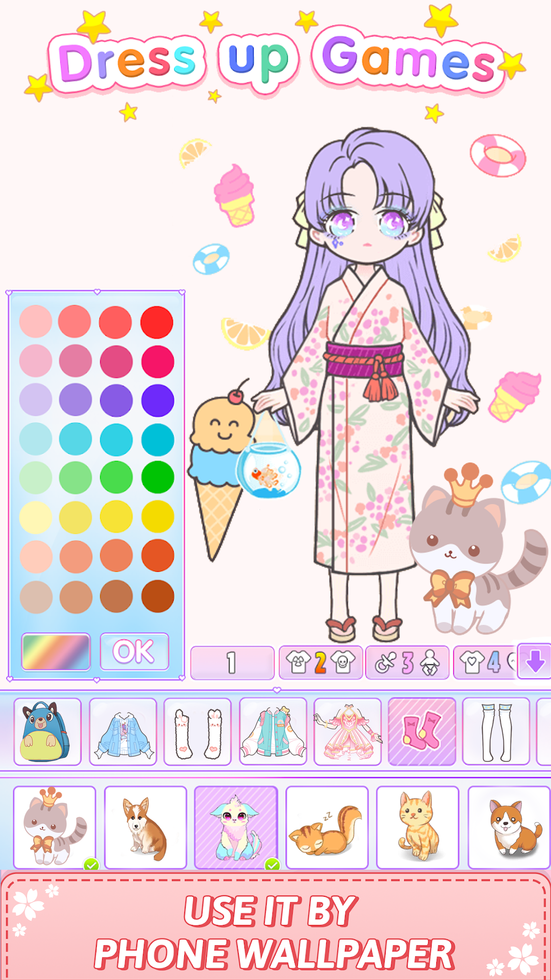 Doll Dress Up Game: Sweet Girl android iOS-TapTap