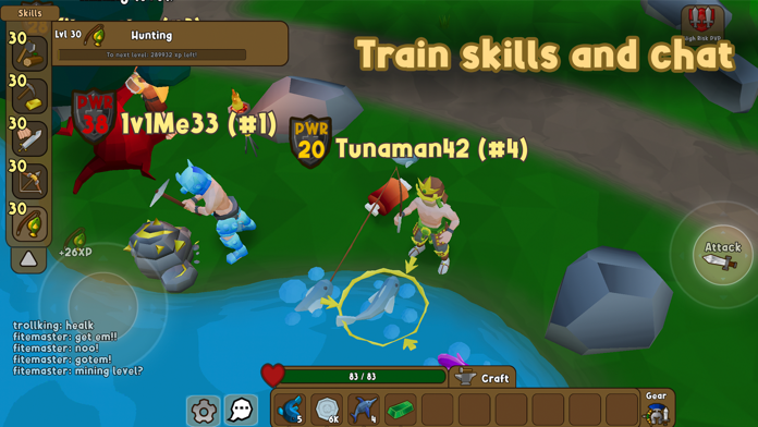 SkillFite.io - The Simple MMO 最新バージョン Android/iOS用 - TapTap