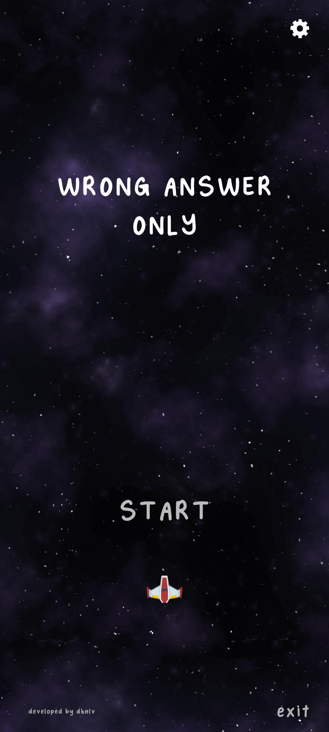 wrong answer only android iOS-TapTap