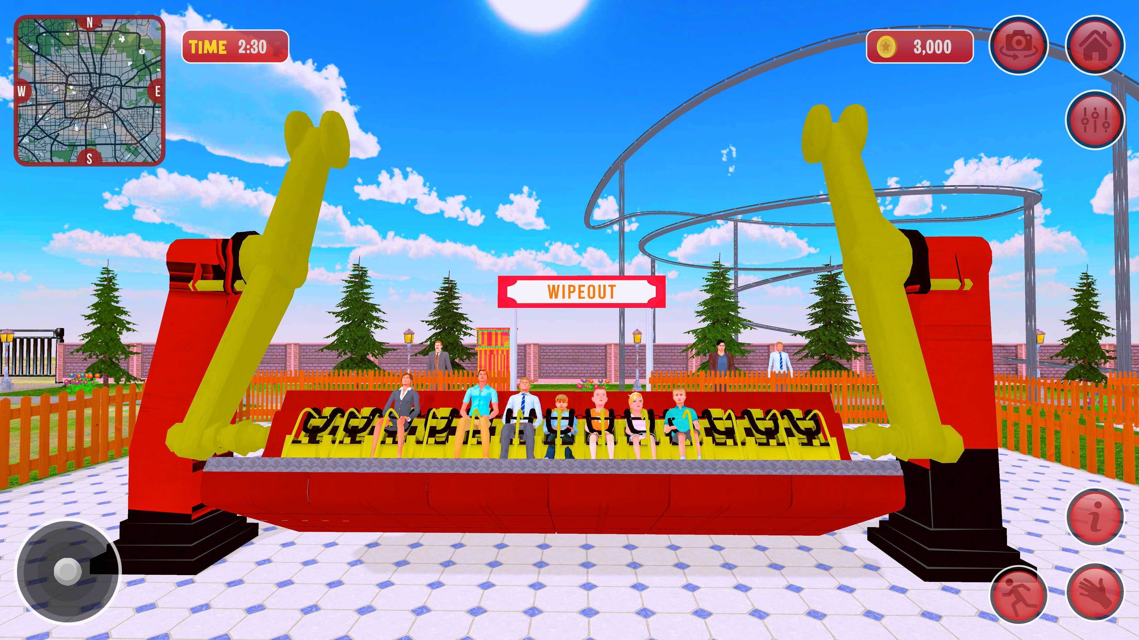 Theme Park RollerCoaster Sim android iOS apk download for free-TapTap