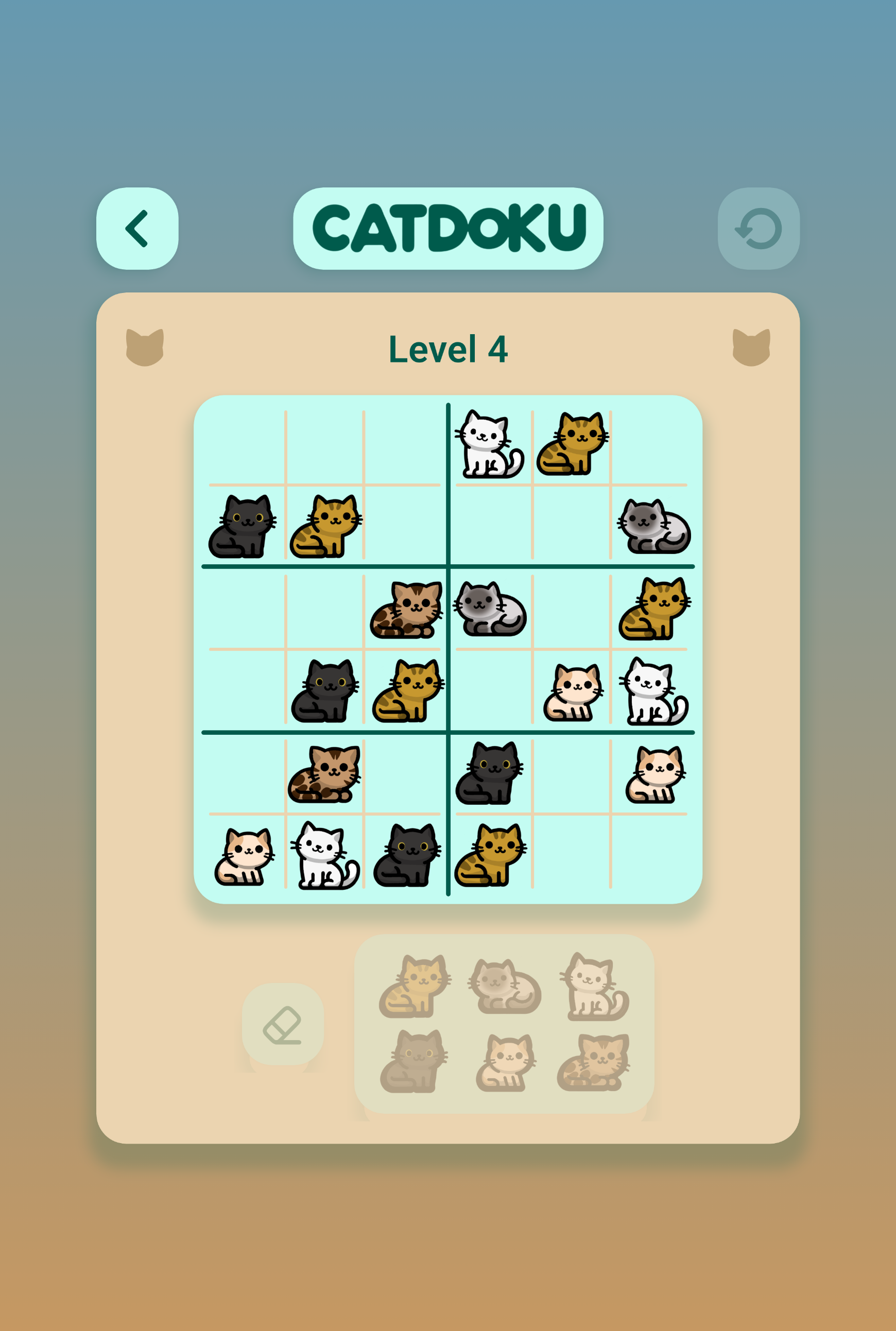 Catdoku - Sudoku with cats android iOS-TapTap