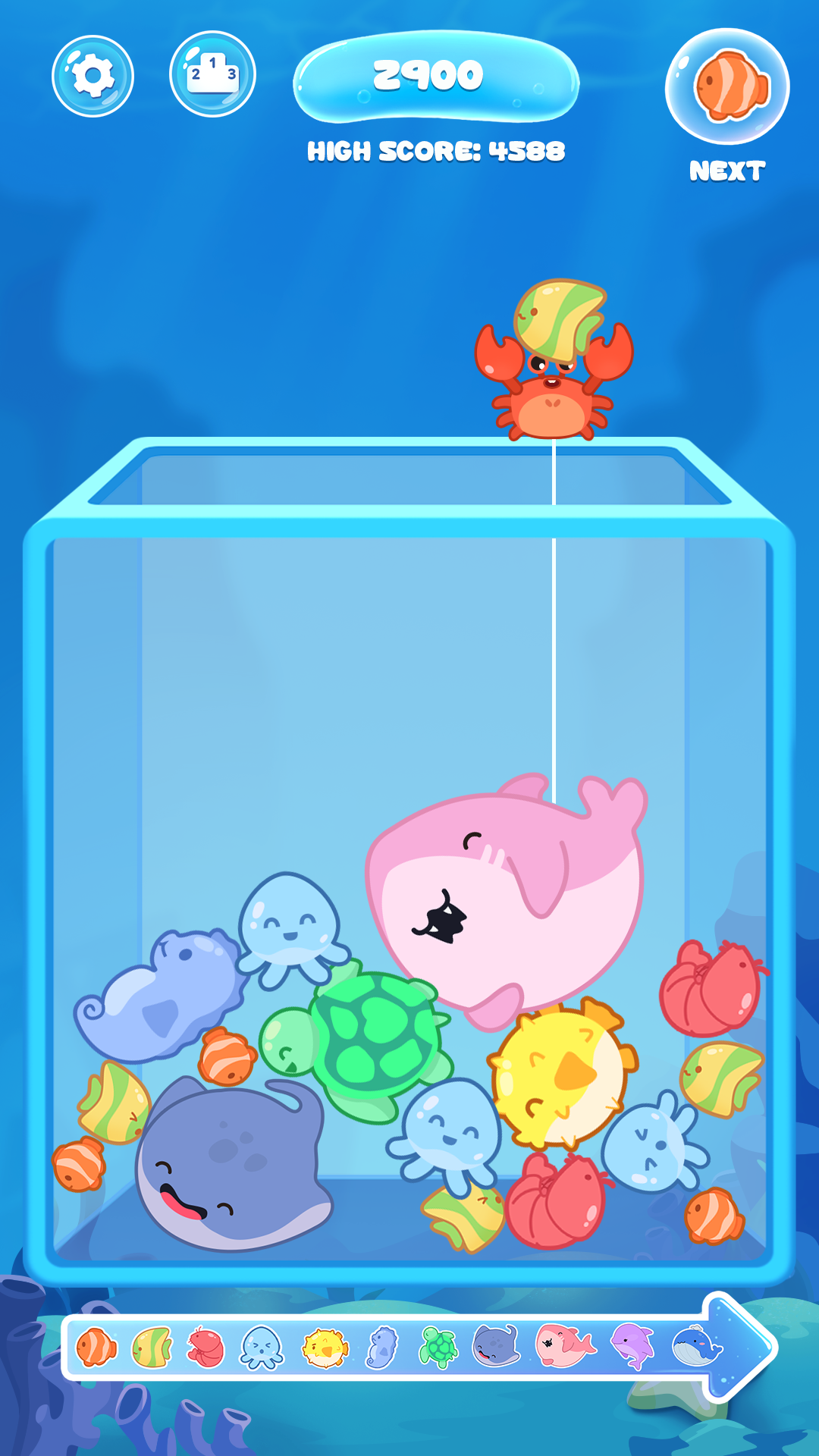Fish Game - Merge Whale android iOS apk download for free-TapTap