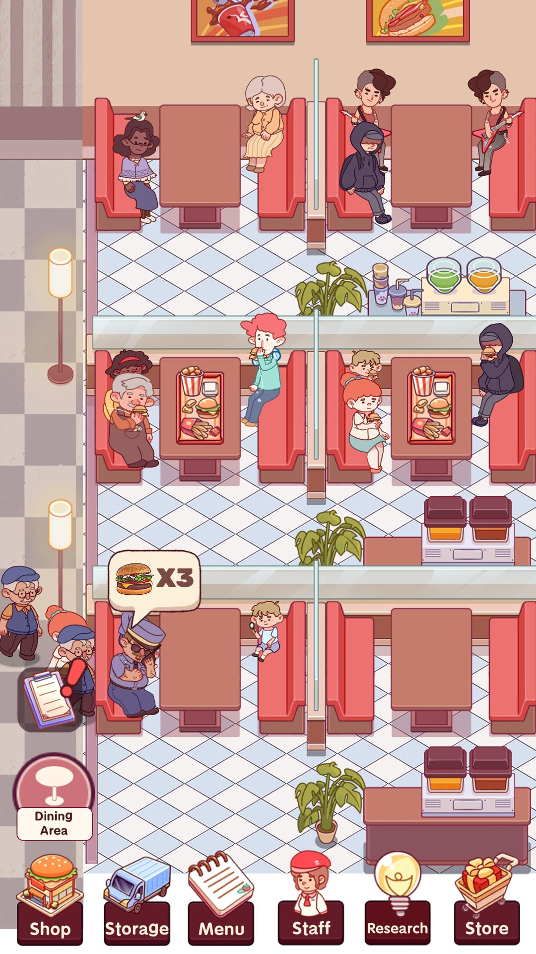 Idle Cafe Sim android iOS-TapTap