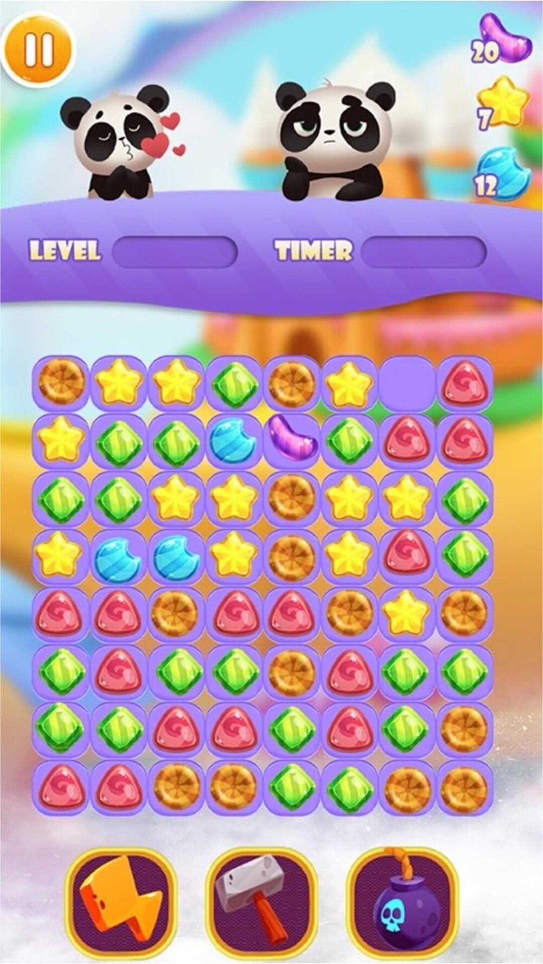 Magic Panda Match 3 android iOS apk download for free-TapTap