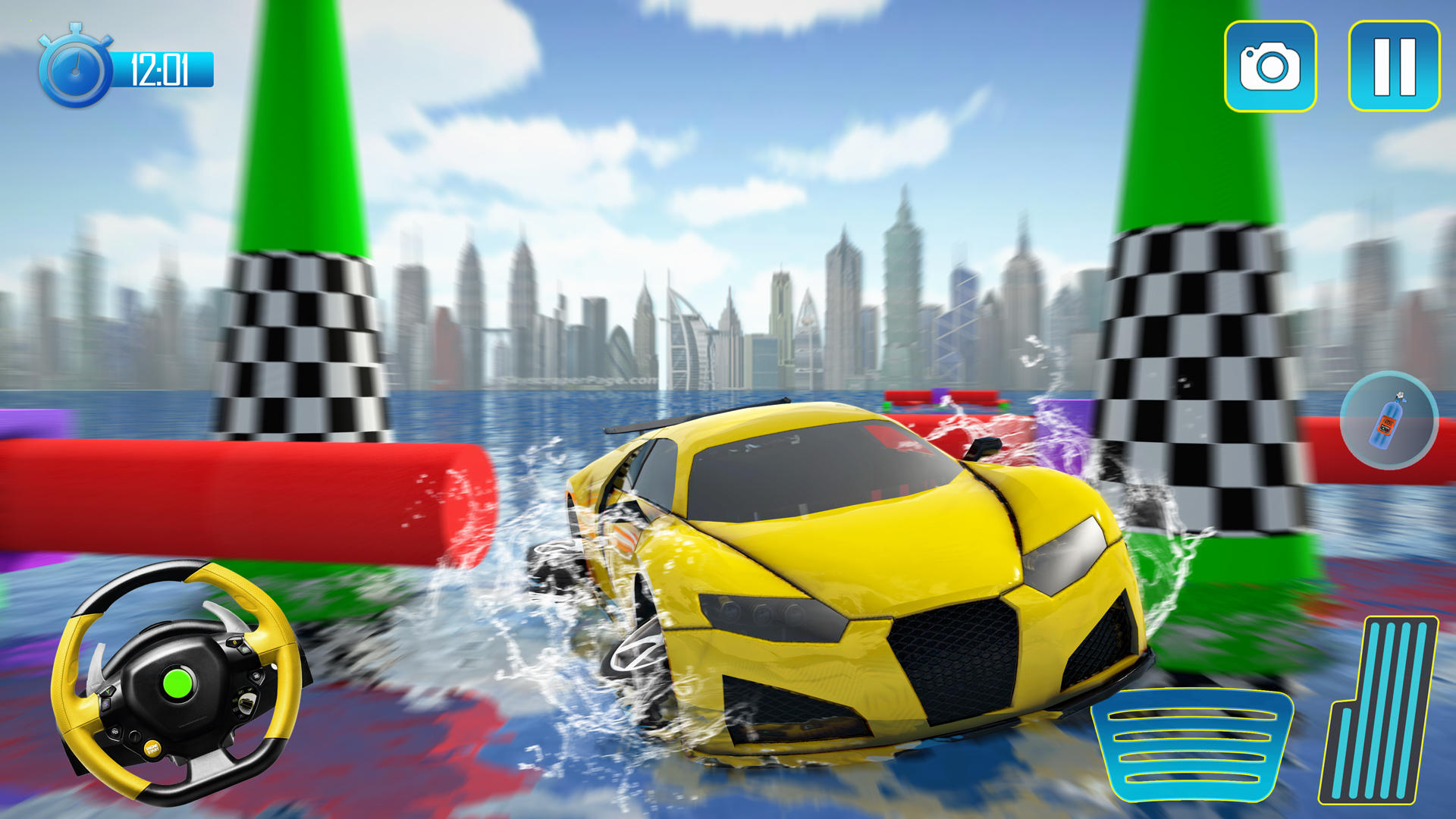 Water Surfing Mega Ramp Game android iOS apk download for free-TapTap
