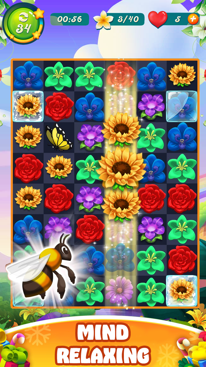 Bloom Rose - Match 3 Puzzles android iOS apk download for free-TapTap