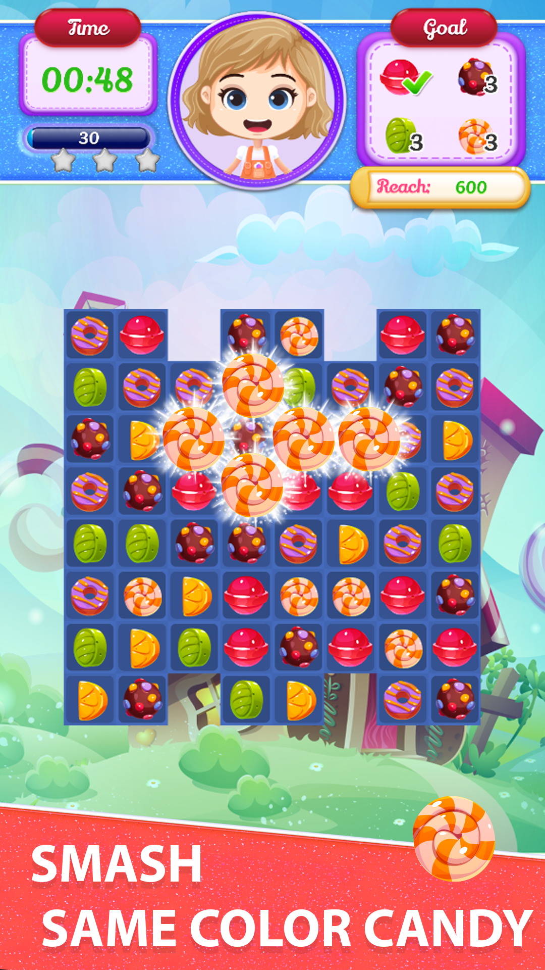 Candy Land Puzzle : Match Game android iOS-TapTap