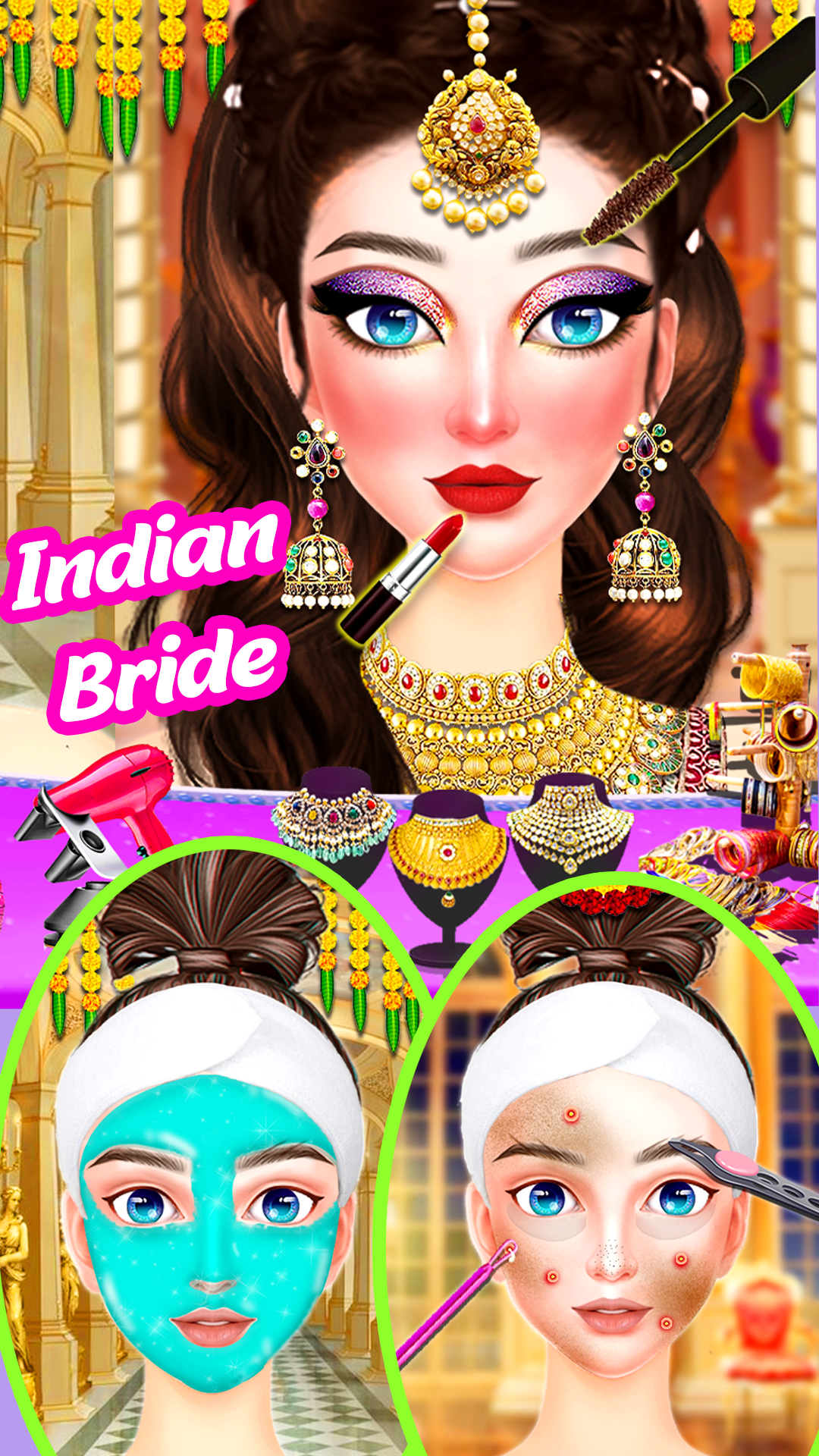 Indian Bride Dress Up Girl android iOS apk download for free-TapTap