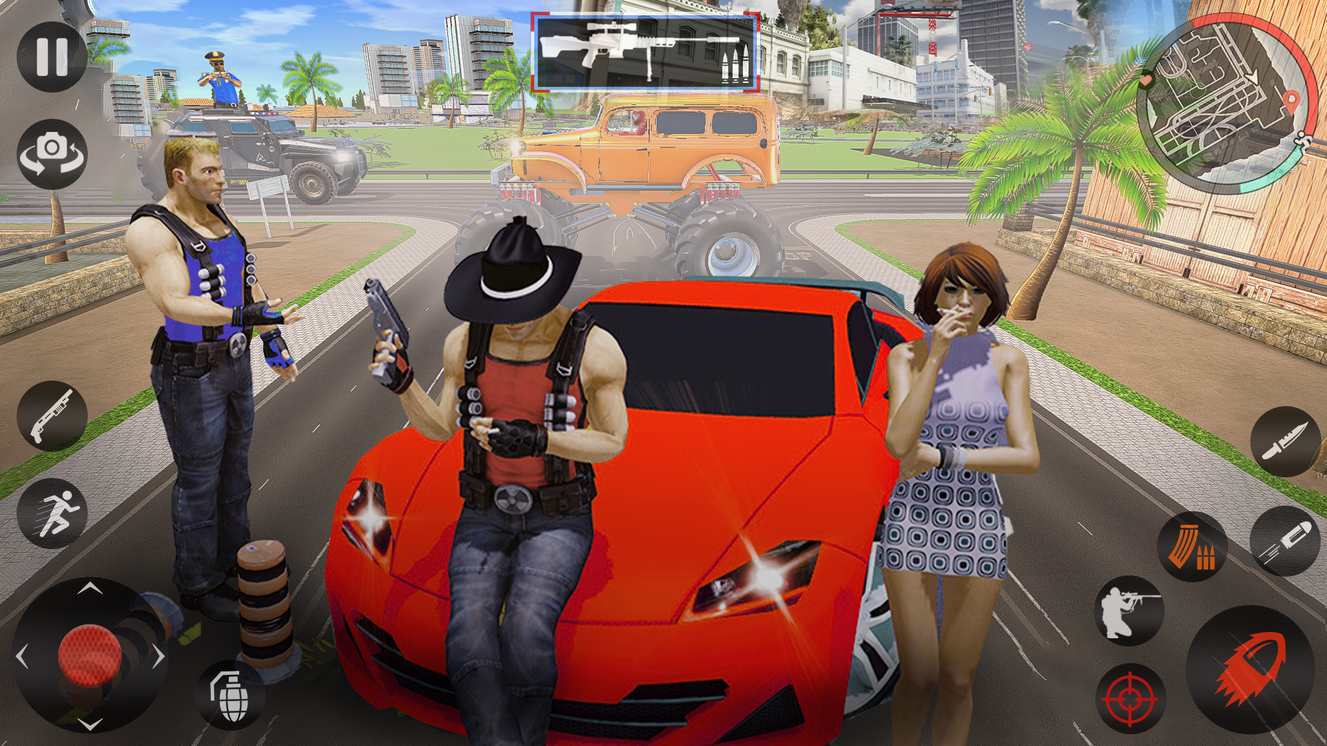 Mafia Car Racing Game android iOS-TapTap