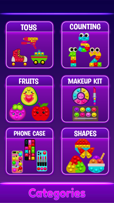 Pop It Neon 3D Antistress Toys for Android/iOS - TapTap