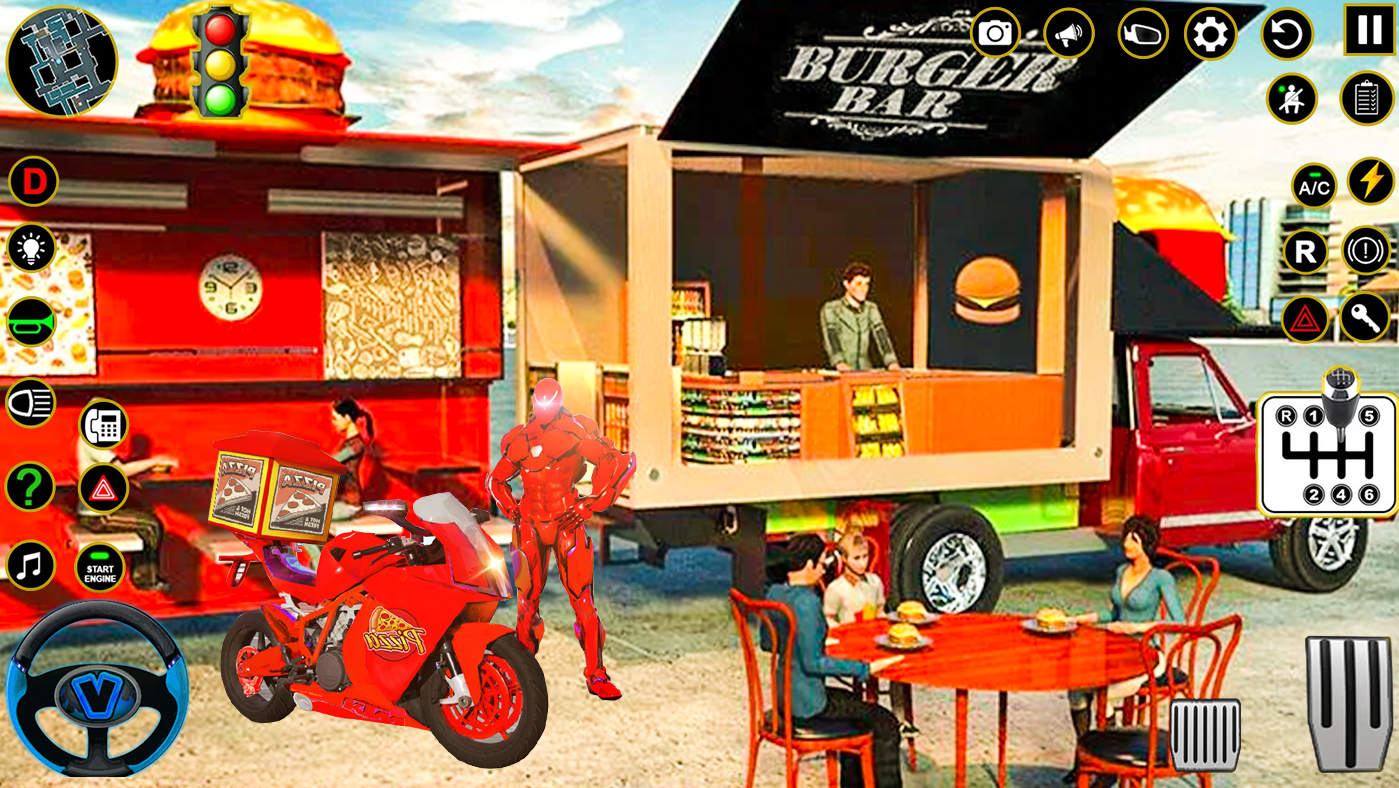 Superhero Pizza Delivery Game android iOS apk download for free-TapTap