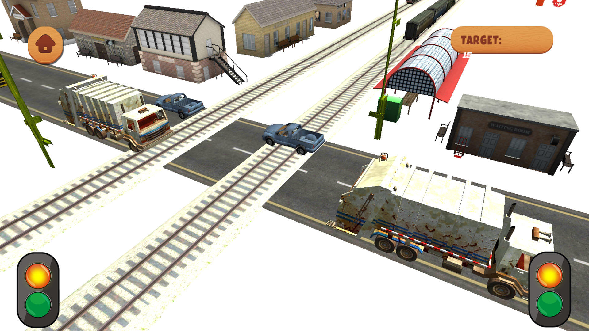 Railway Crossing Game android iOS-TapTap