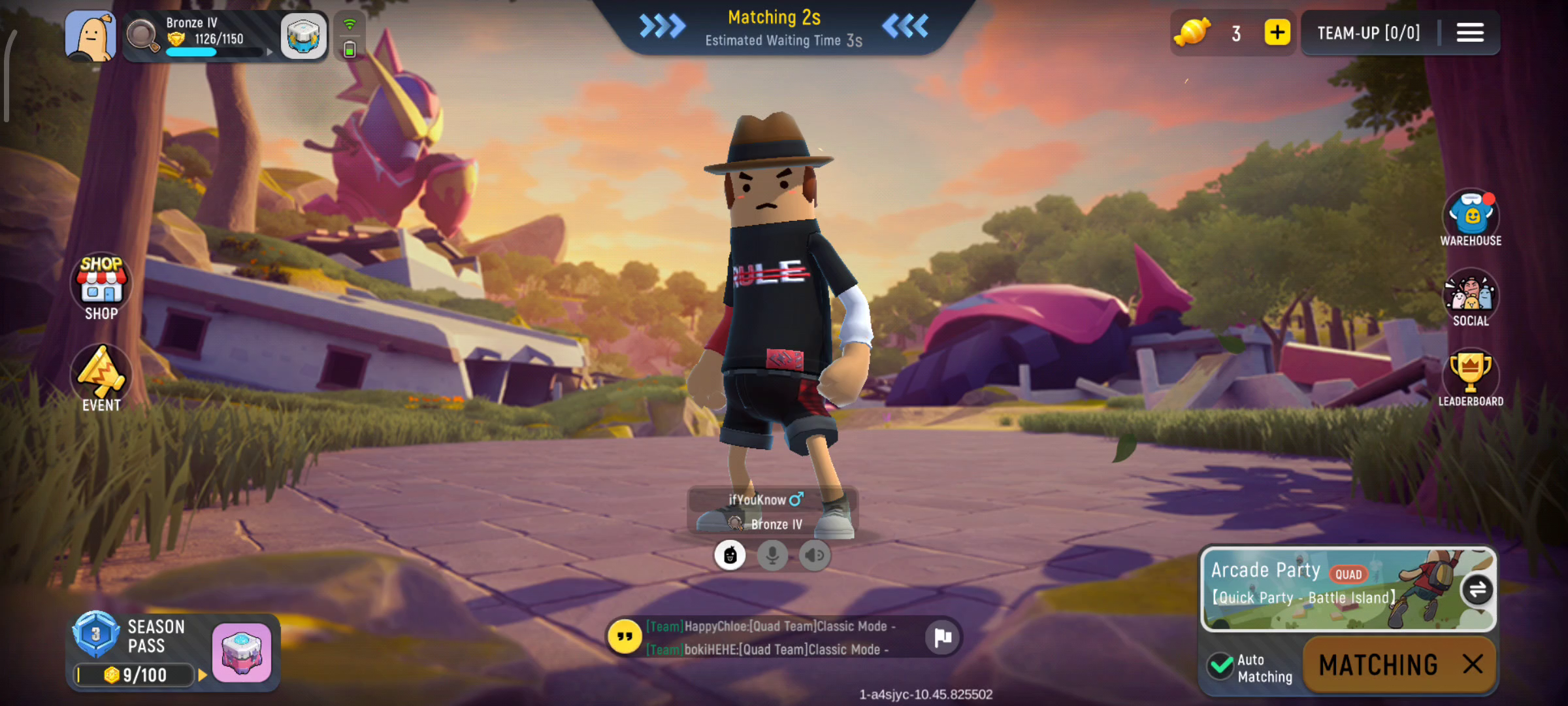 BUG Force Back to Lobby - Sausage Man - TapTap